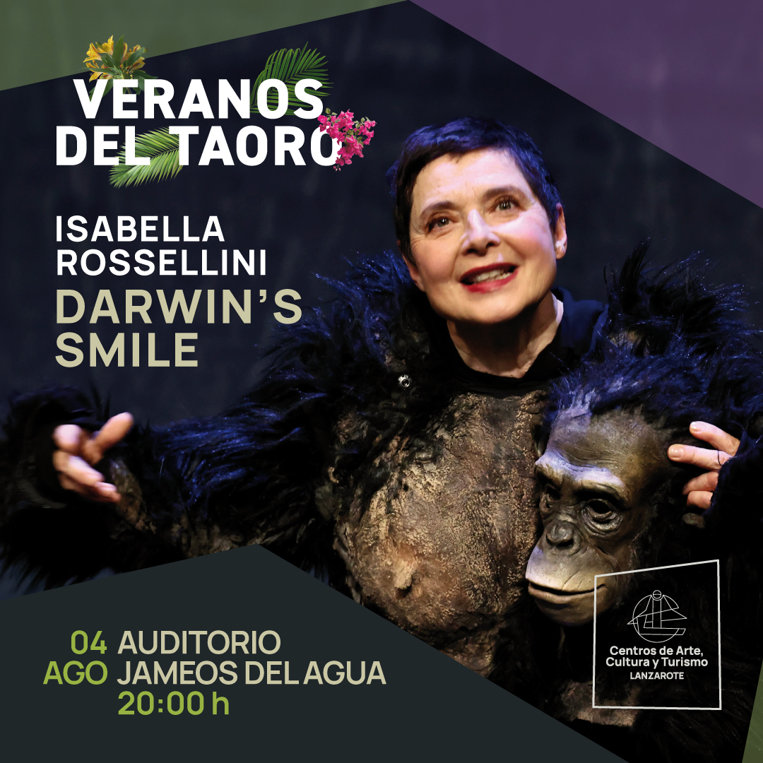 Isabella Rossellini presenta ‘Darwin’s Smile’ en Jameos del Agua